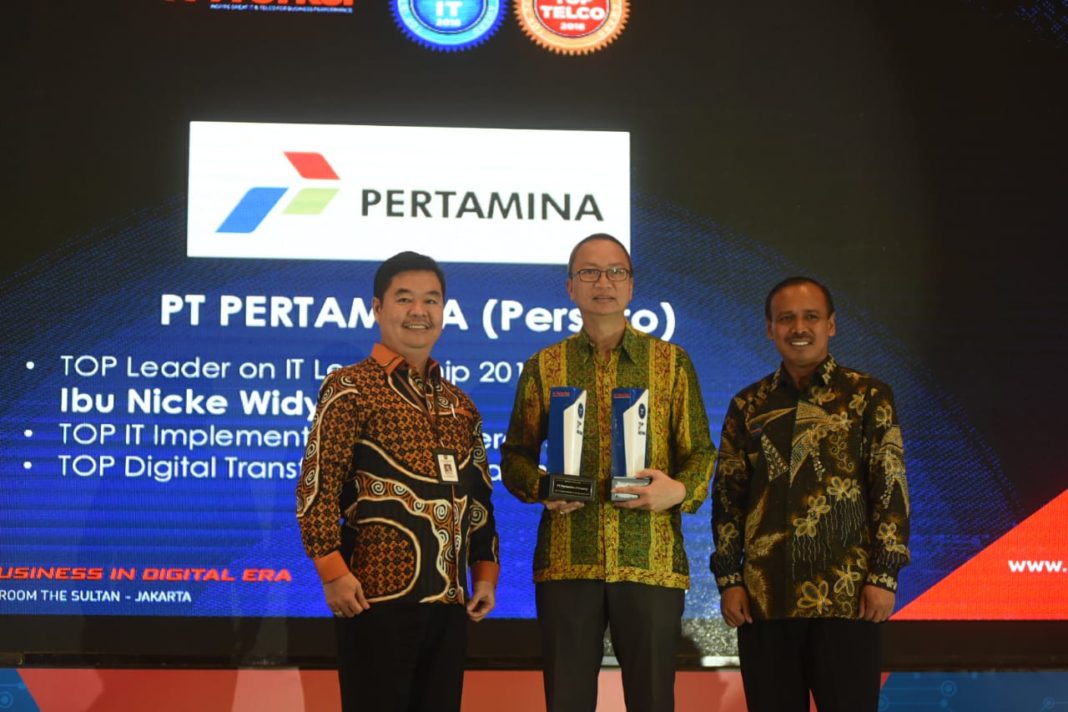 Dirut Pertamina Dinobatkan Sebagai Top Leader In Leadership 2018 - MONITOR
