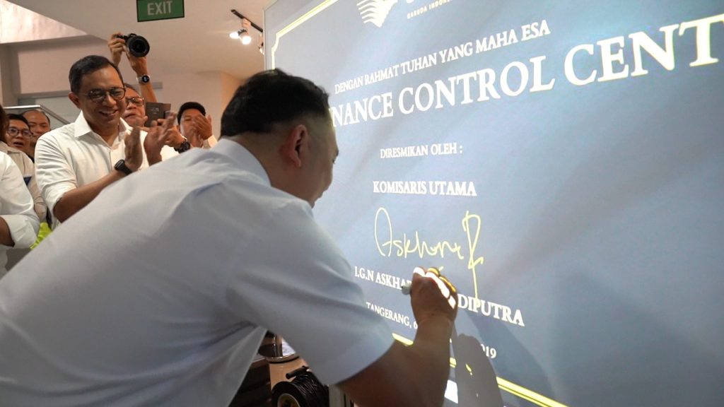 GMF Resmikan Fasilitas Maintenance Control Center Baru - MONITOR