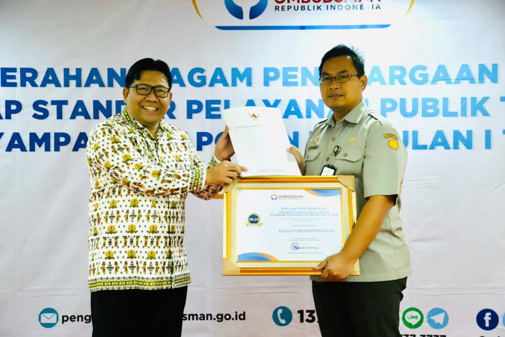 Ombudsman RI Beri Kementan Predikat Kepatuhan Tinggi Standar Pelayanan Publik - MONITOR