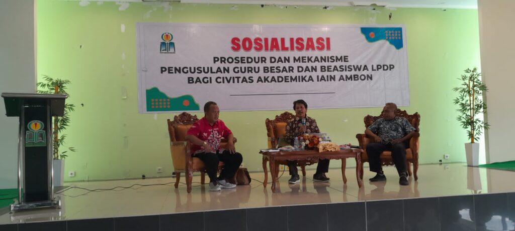 Kemenag Dorong Dosen IAIN Ambon Urus Pangkat Akademik hingga Guru Besar ...