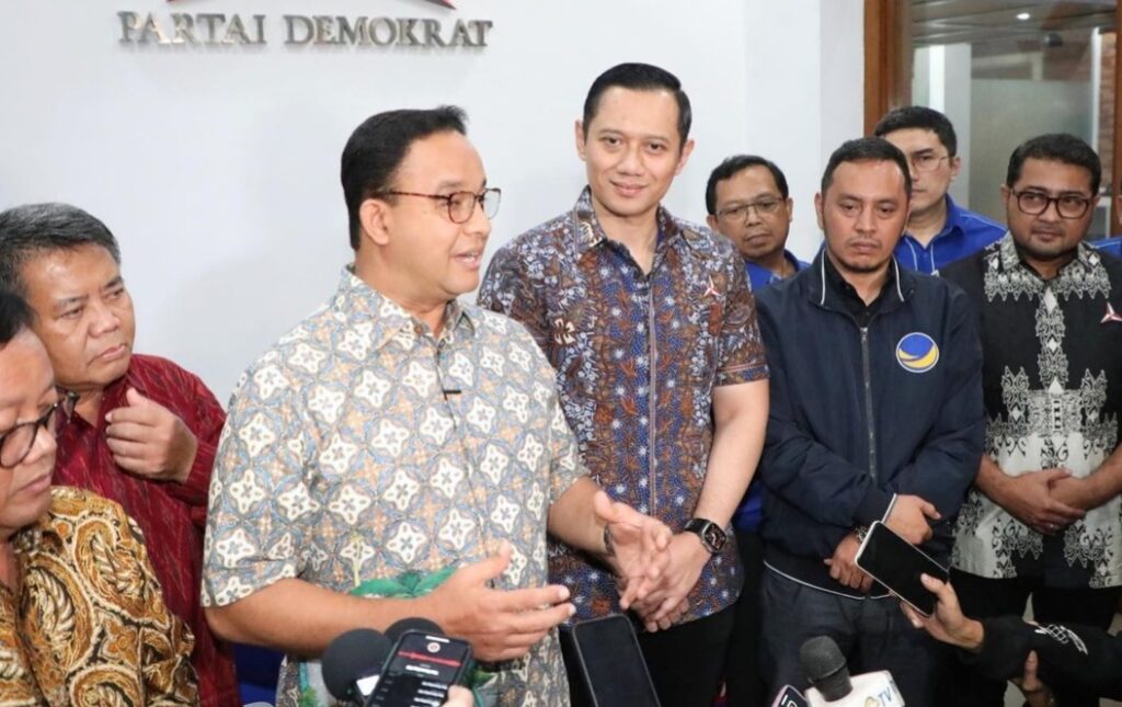 Anies Mengaku Tak Khawatir Pertemuan AHY dan Puan Maharani - MONITOR