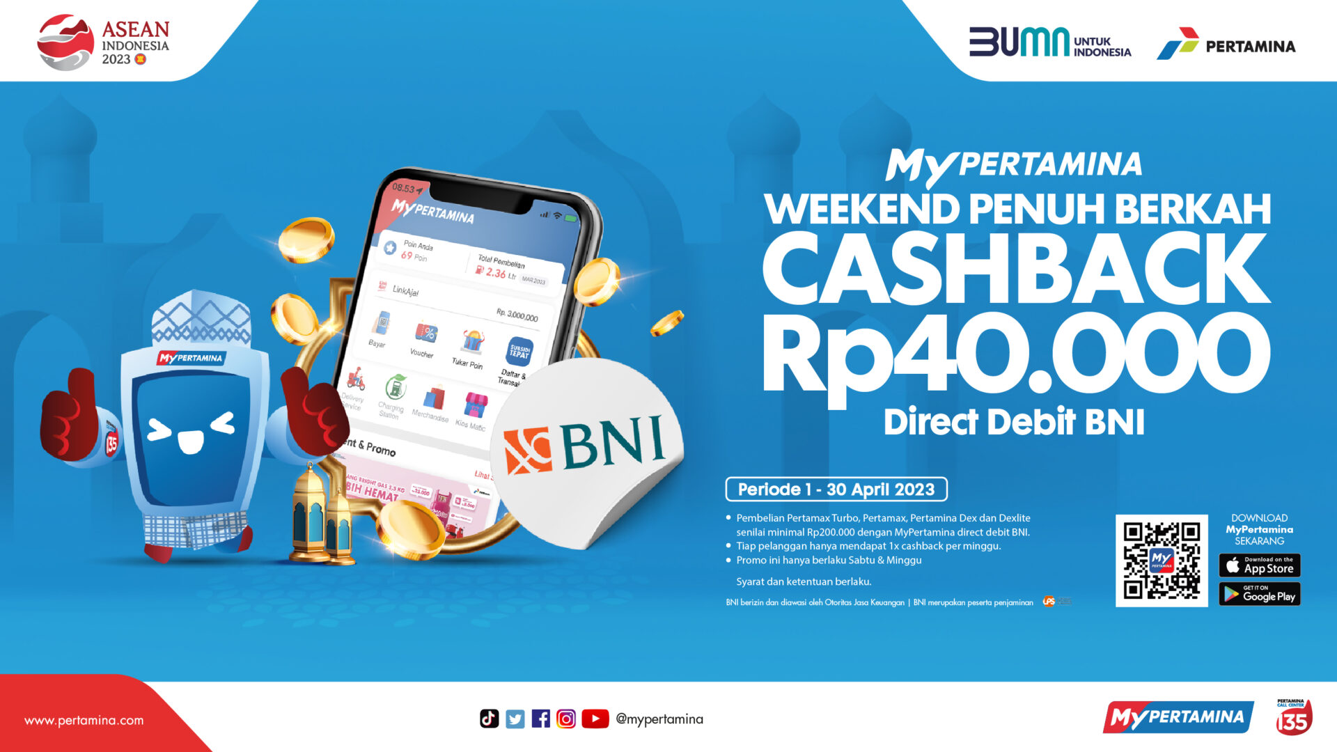 Weekend Penuh Berkah, Transaksi Menggunakan Direct Debit BNI Dapat ...