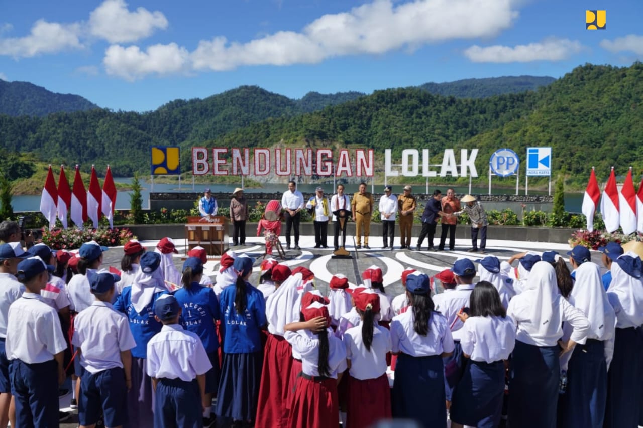 Perkuat Lumbung Pangan, Menteri Basuki Dampingi Presiden Resmikan ...