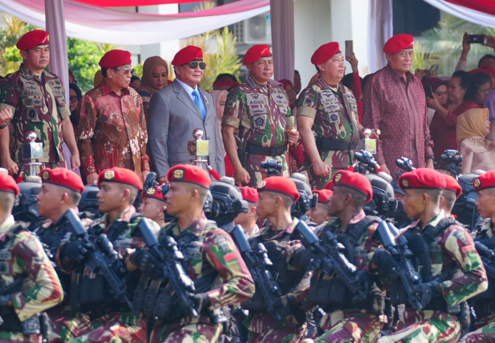 Panglima TNI Pimpin Upacara Peringatan HUT Kopassus Ke-72 - MONITOR