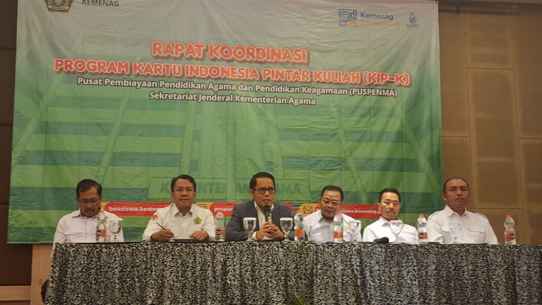 Sekjen Kemenag Harap Perguruan Tinggi Alokasi Anggaran Beasiswa untuk ...