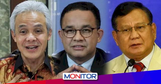 Survei Litbang Kompas: Elektabilitas Ganjar Ungguli Prabowo dan Anies