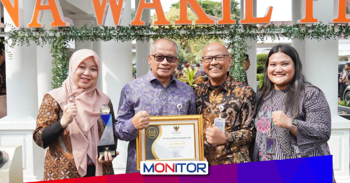 Jasa Marga Sukses Raih Predikat Informatif, Penghargaan Kategori ...