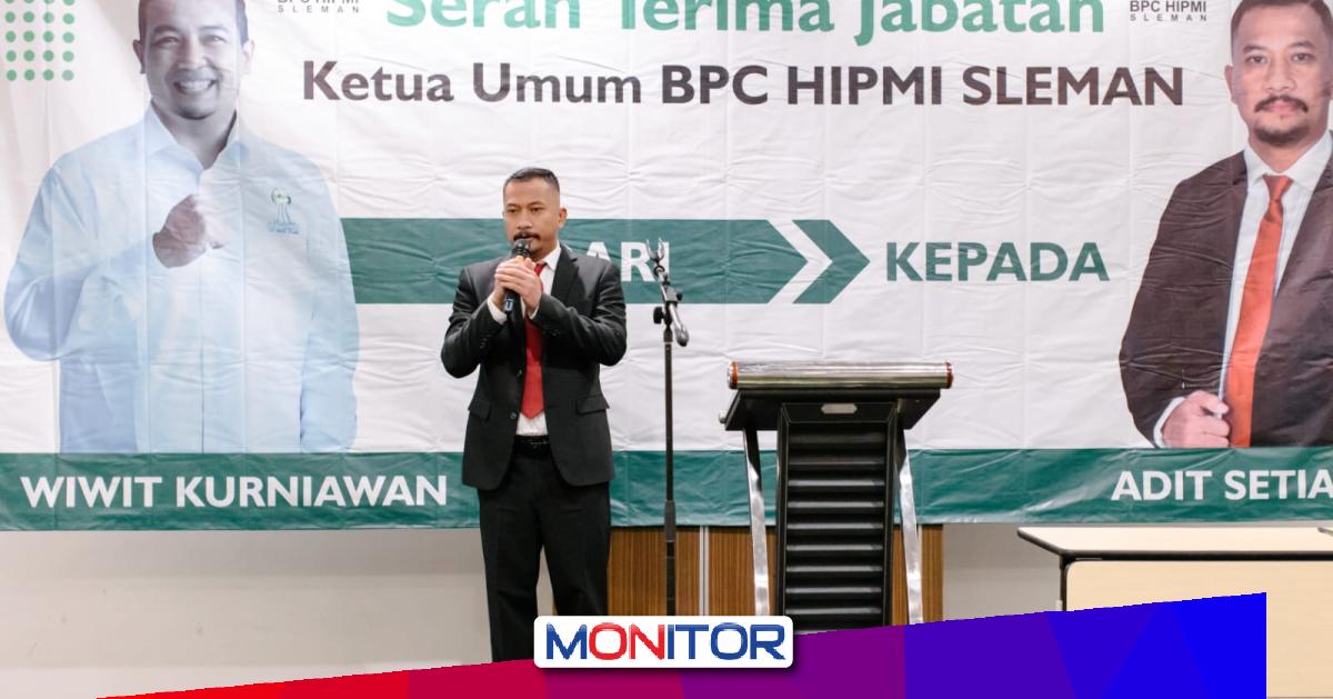 Jabat Ketum HIPMI Sleman, Adit Setiawan Dorong Anggotanya Berkiprah di ...