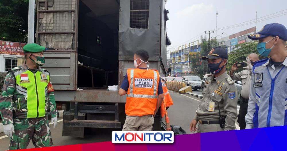 Terjaring Razia Masker, Pelajar di Depok Dihukum Hafalkan Pancasila - MONITOR