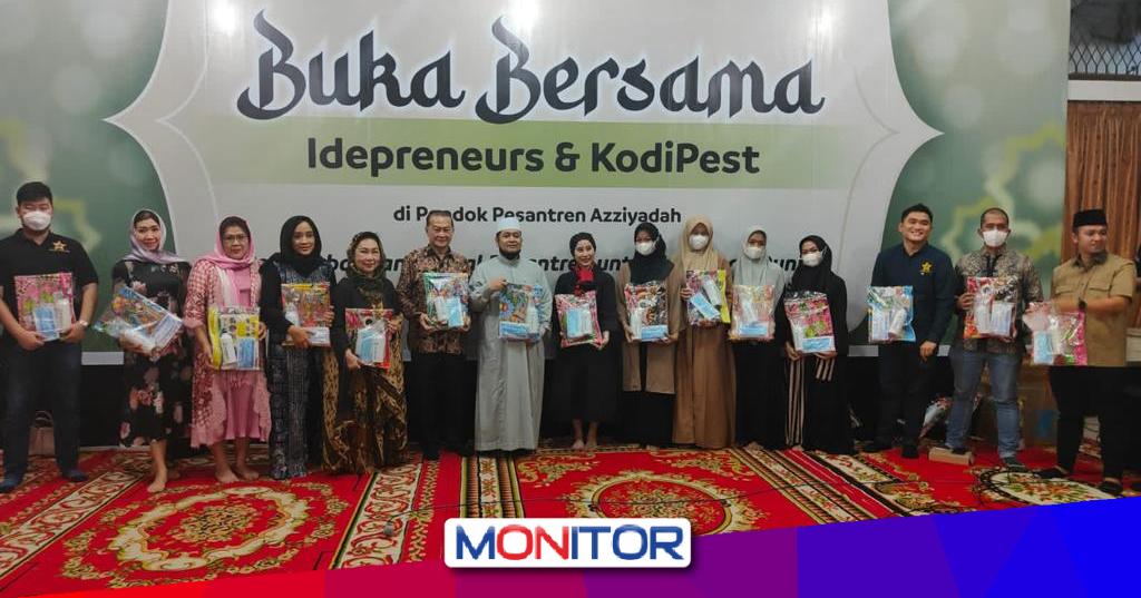 Gelar Bukber di Ponpes Az-Ziyadah, Idepreneurs Kenalkan Kodipest - MONITOR
