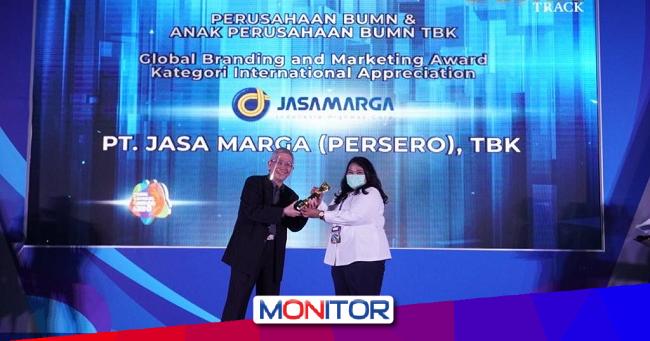 Jasa Marga Sabet Dua Penghargaan BUMN Branding & Marketing Award 2020