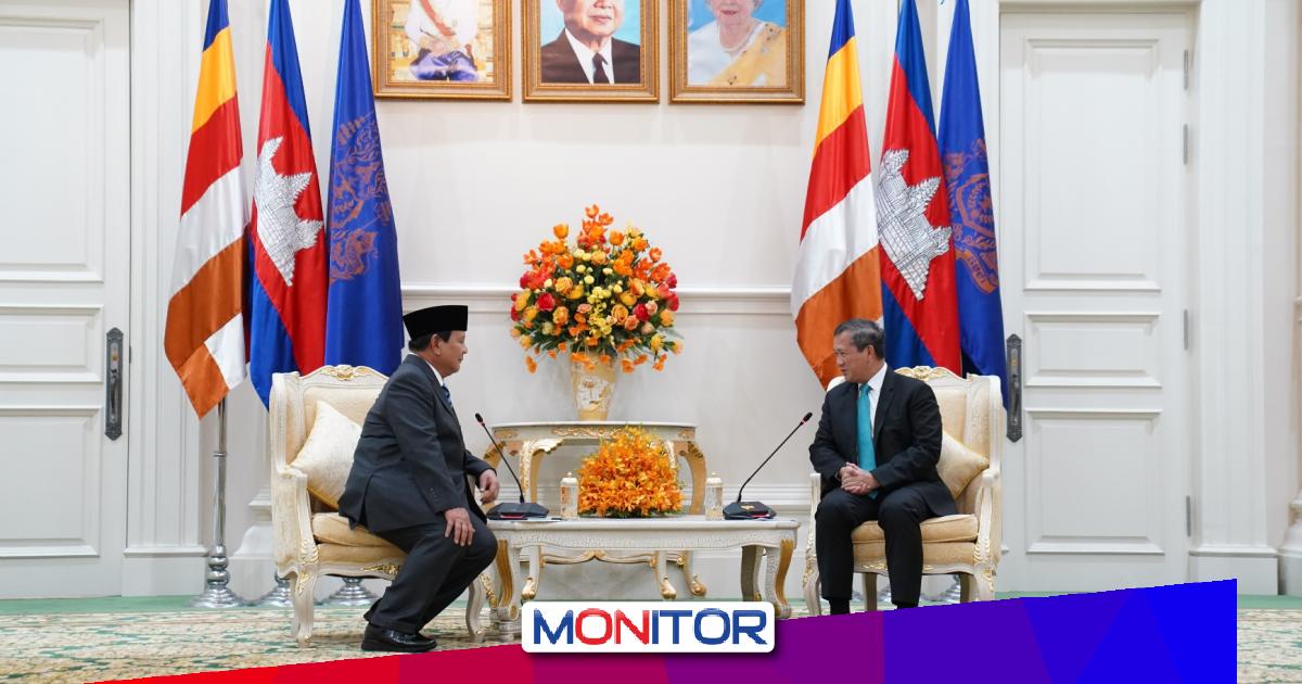 Prabowo Temui PM dan Presiden Senat Kamboja Bahas Penguatan Kerja Sama ...