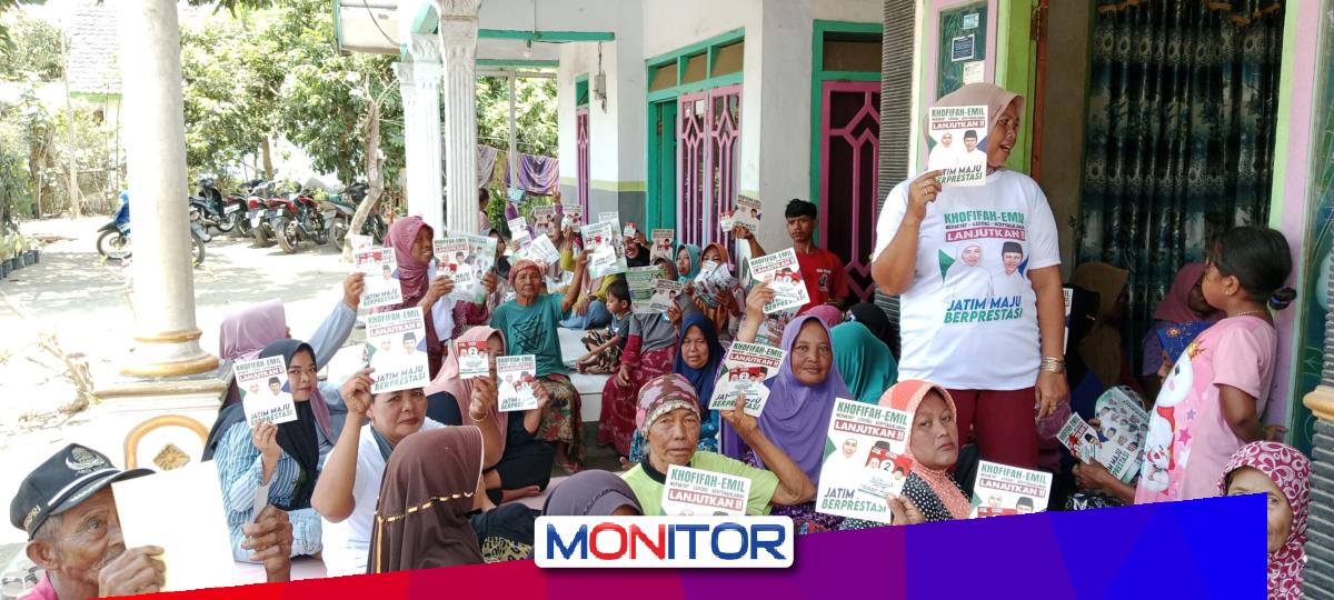 Dongkrak Dukungan Khofifah-Emil, JRK Kampanye Door To Door di Kandang ...