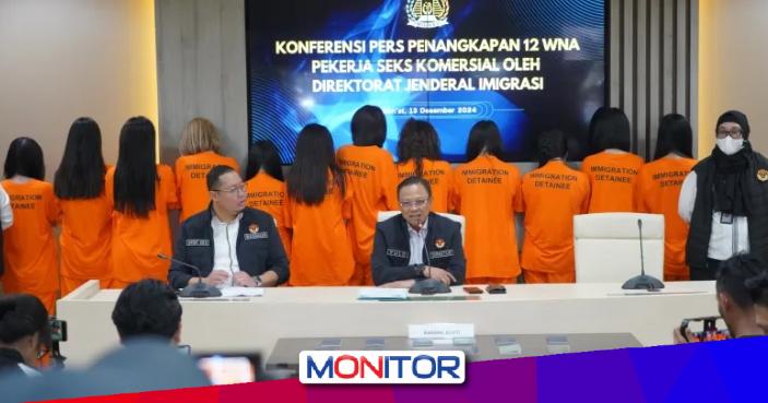 Imigrasi Amankan 12 WN Vietnam Jadi PSK Berkedok LC di Jakarta - MONITOR