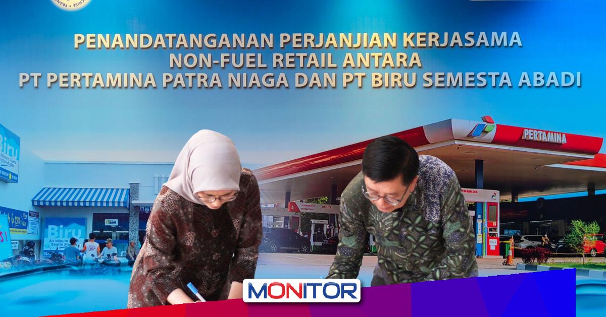 PT Biru Semesta Abadi dan PT Pertamina Patra Niaga Lakukan Penandatanganan MoU - MONITOR